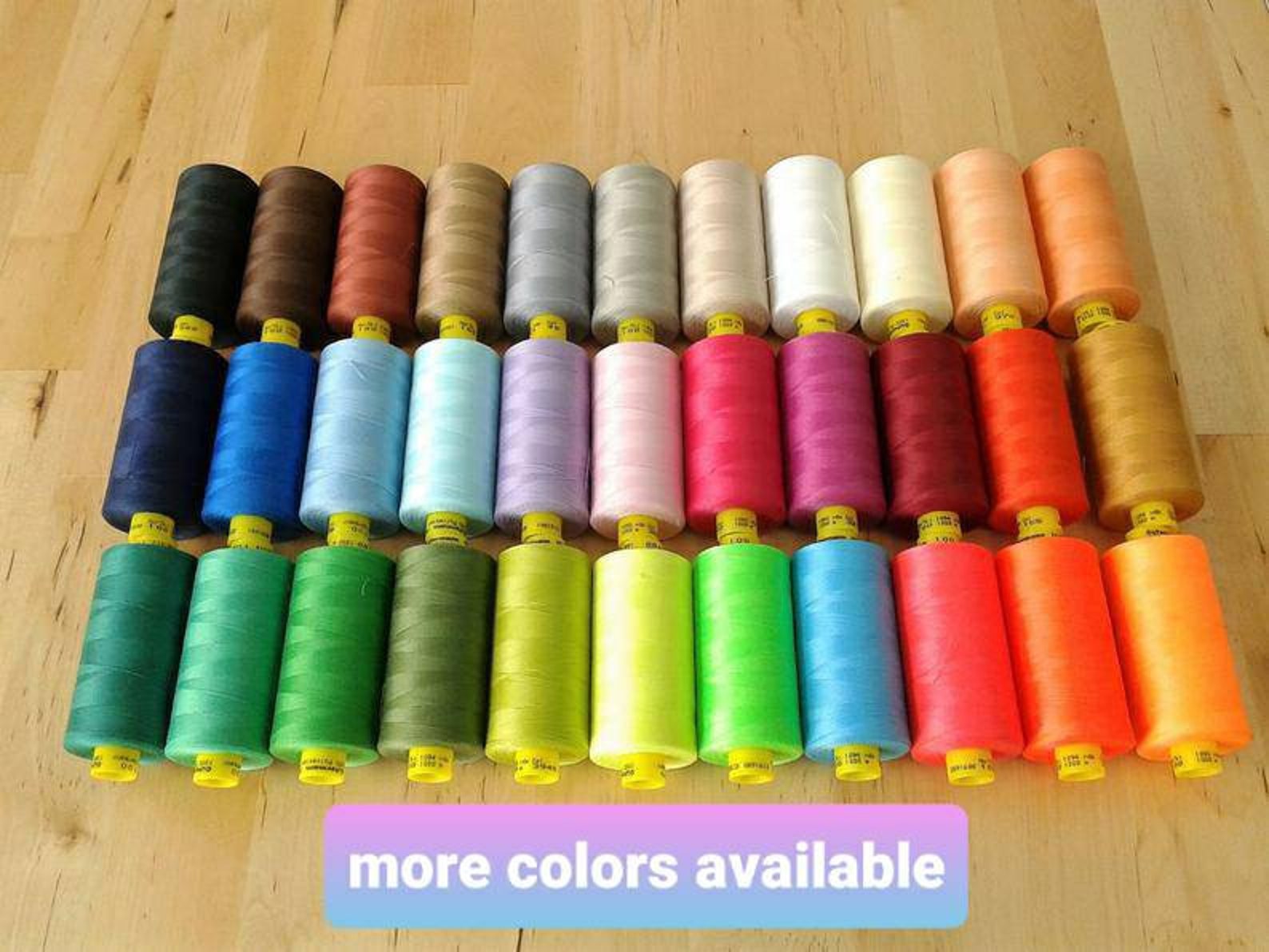 Gutermann Thread Choose One in Neutral Colors Black White | Etsy