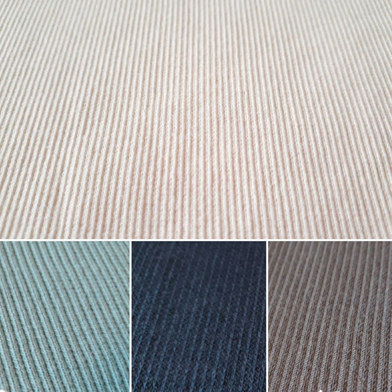Ribbing Fabric by the Yard - Etsy