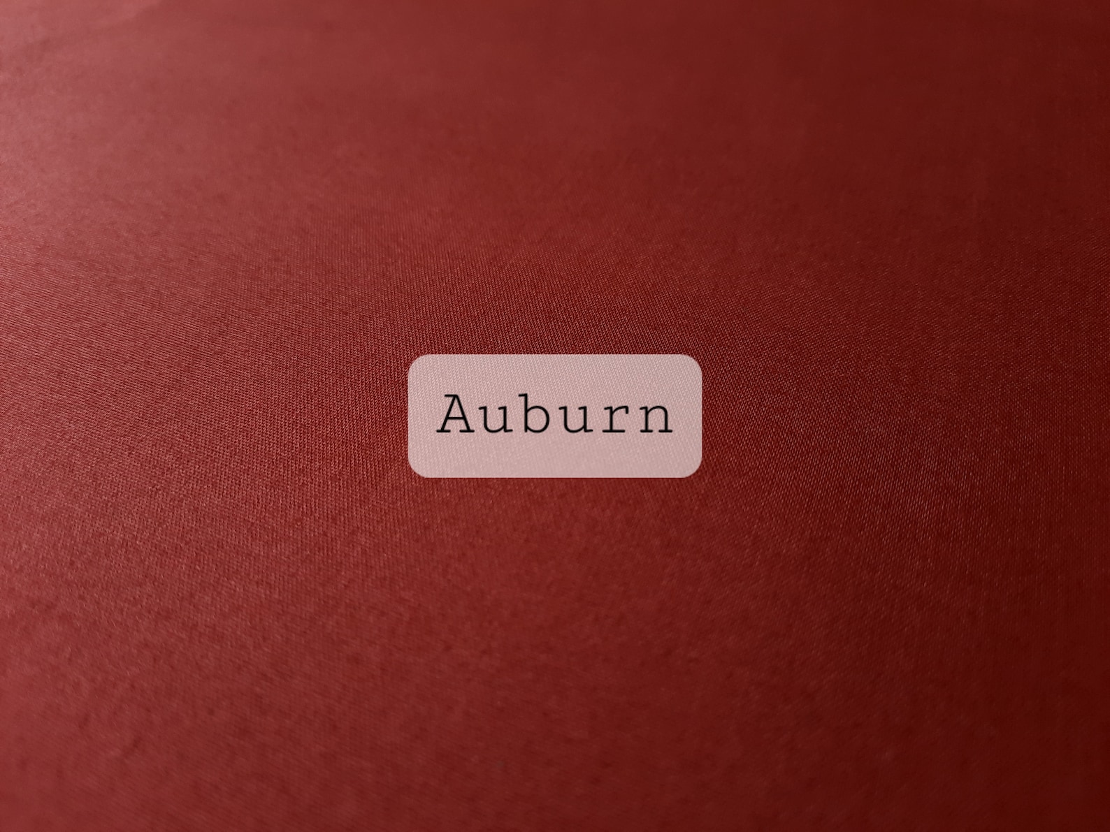 Auburn Solid Color Fabric 100% Organic Cotton by Birch Fabrics, Dark ...