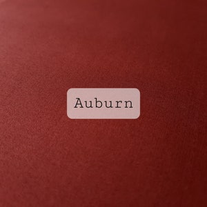 Auburn Solid Color Fabric 100% Organic Cotton by Birch Fabrics, Dark ...