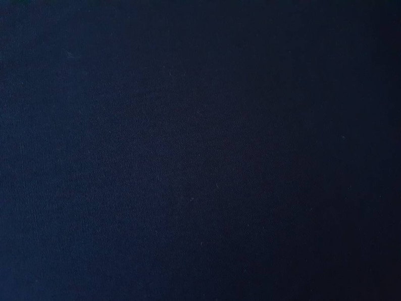 Dusk Midnight Navy Solid Color Fabric 100% Organic Cotton - Etsy