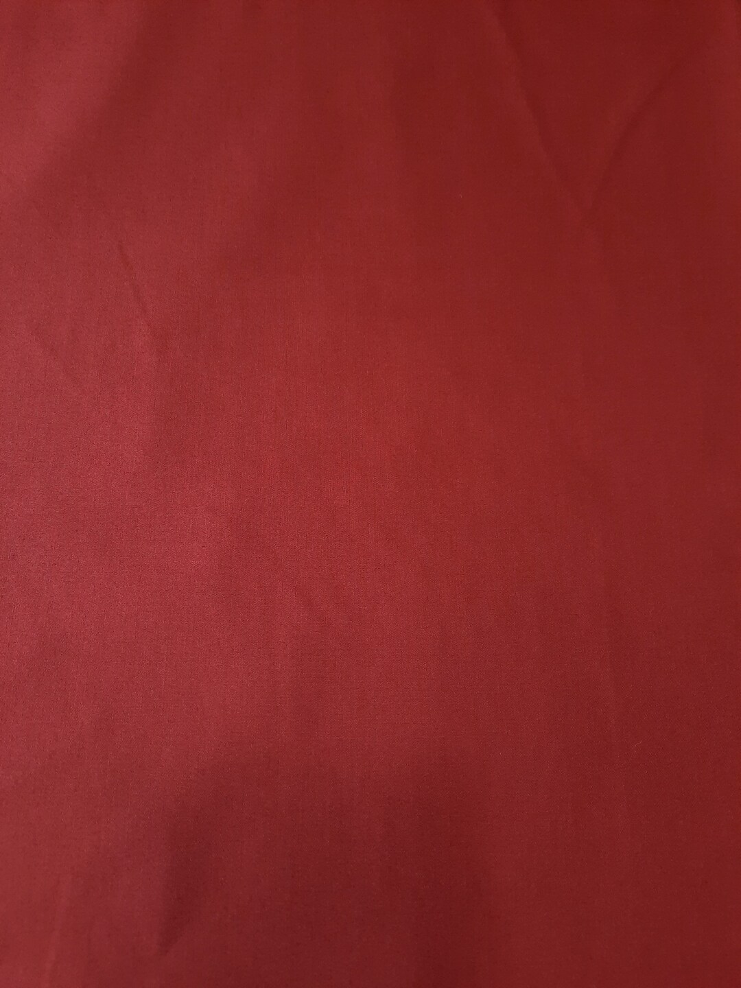 Auburn Solid Color Fabric 100% Organic Cotton by Birch Fabrics, Dark ...