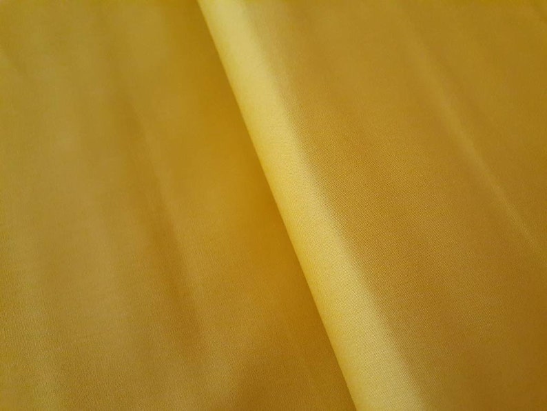 Marigold Solid Color Fabric 100% Organic Cotton Poplin - Etsy