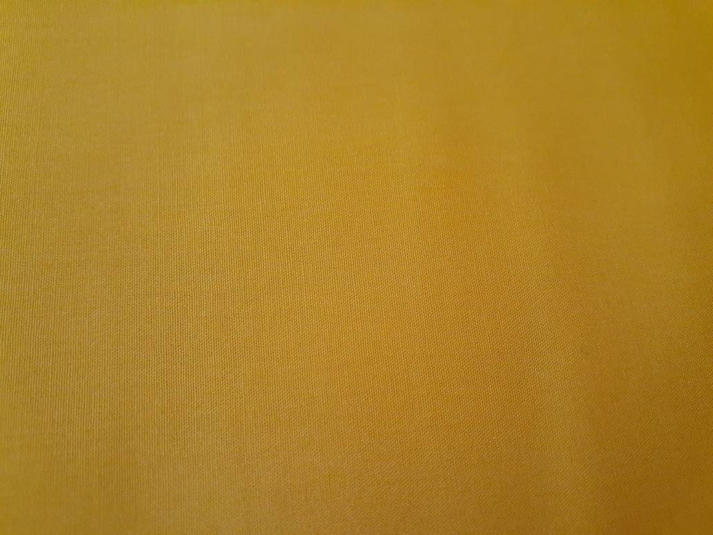 Marigold Solid Color Fabric 100% Organic Cotton Poplin - Etsy