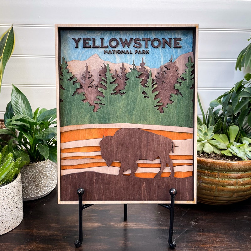 Yellowstone Sign - Etsy
