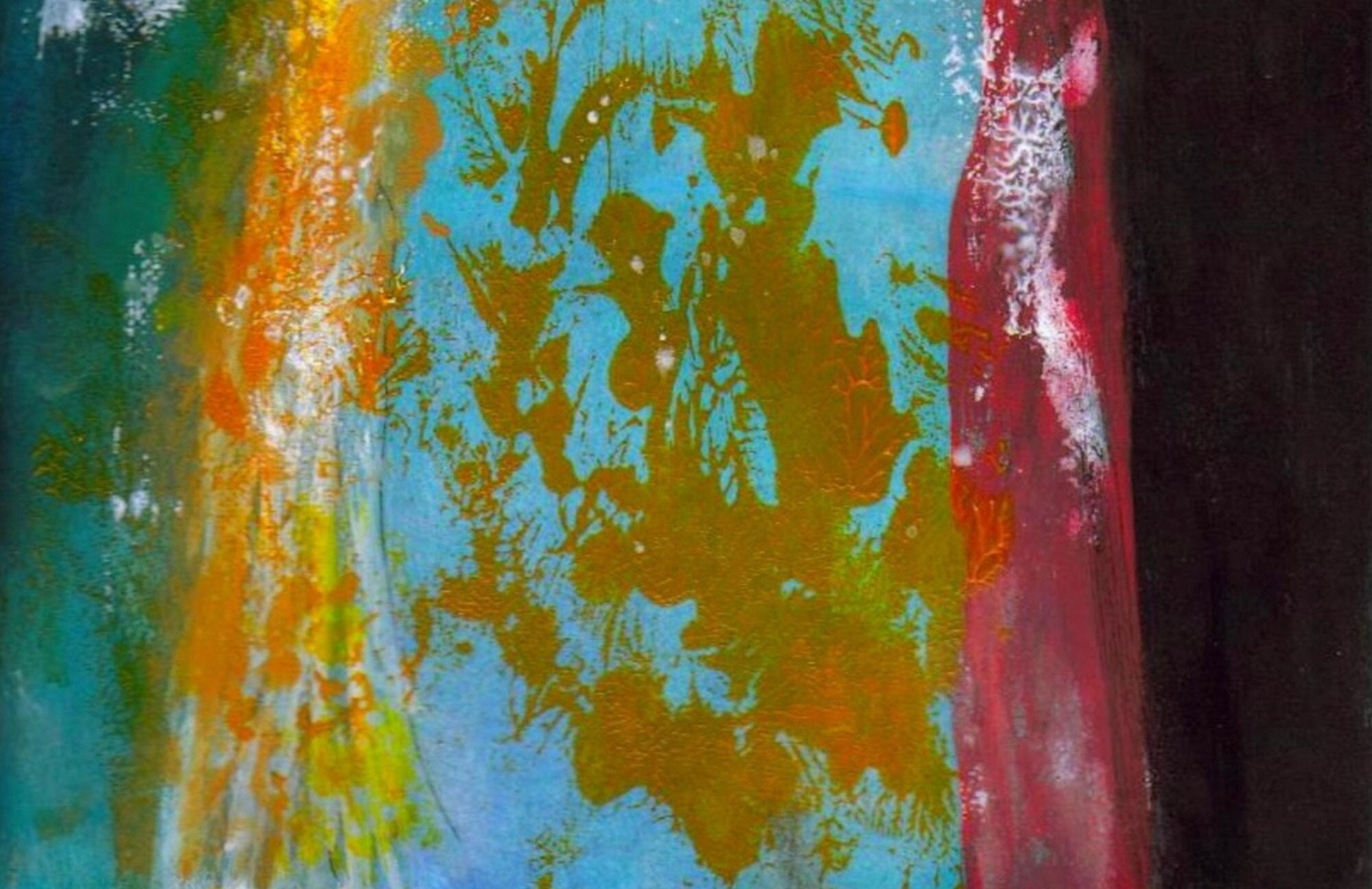 Colorful Figure, Female Silhouette, Multicolored Artwork, Modern ...