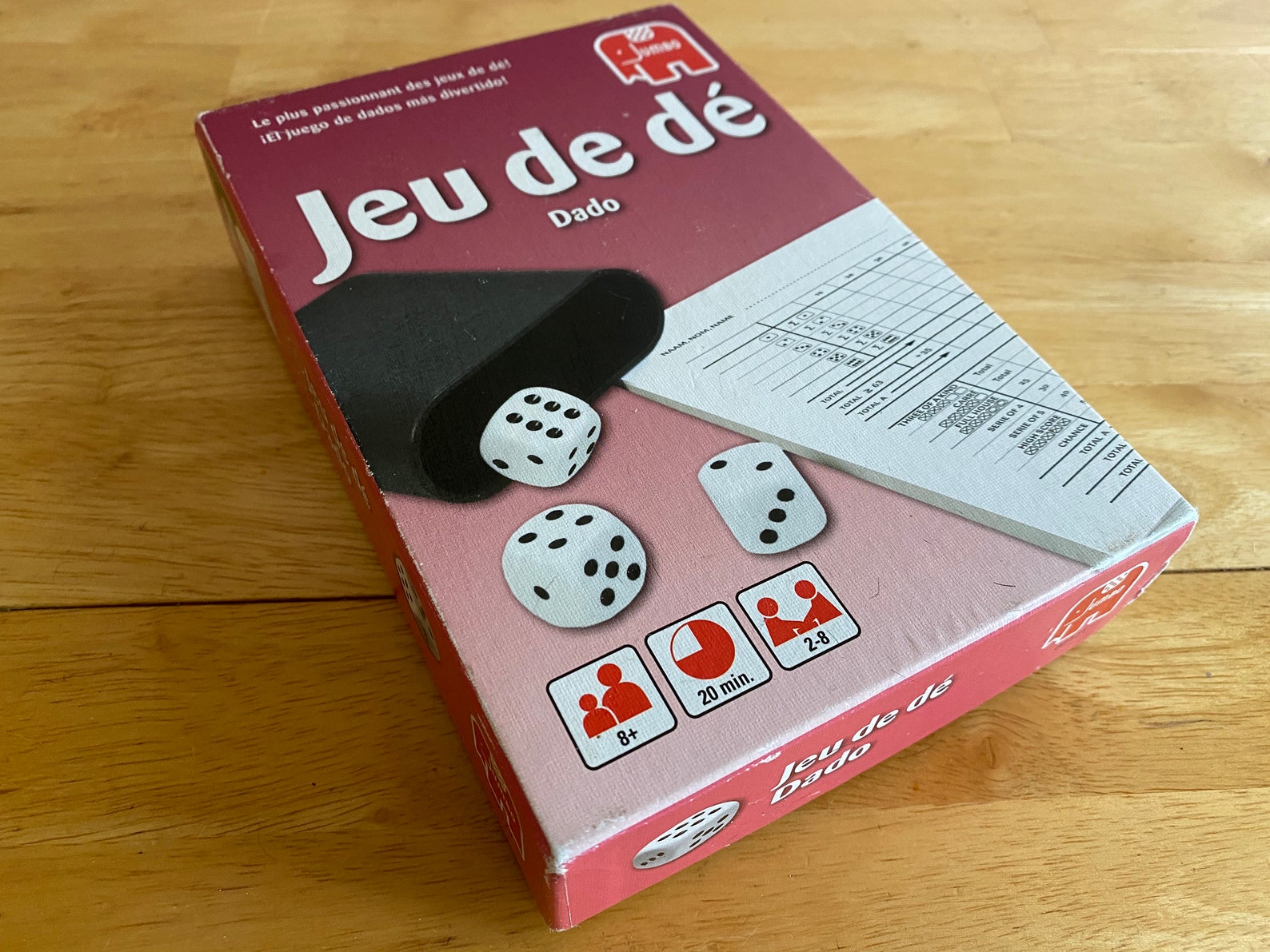 Vintage Dice Game Jeu De Des French Dice Game Similar to Yahtzee - Etsy UK