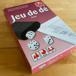 Vintage Dice Game Jeu De Des French Dice Game Similar to Yahtzee - Etsy UK