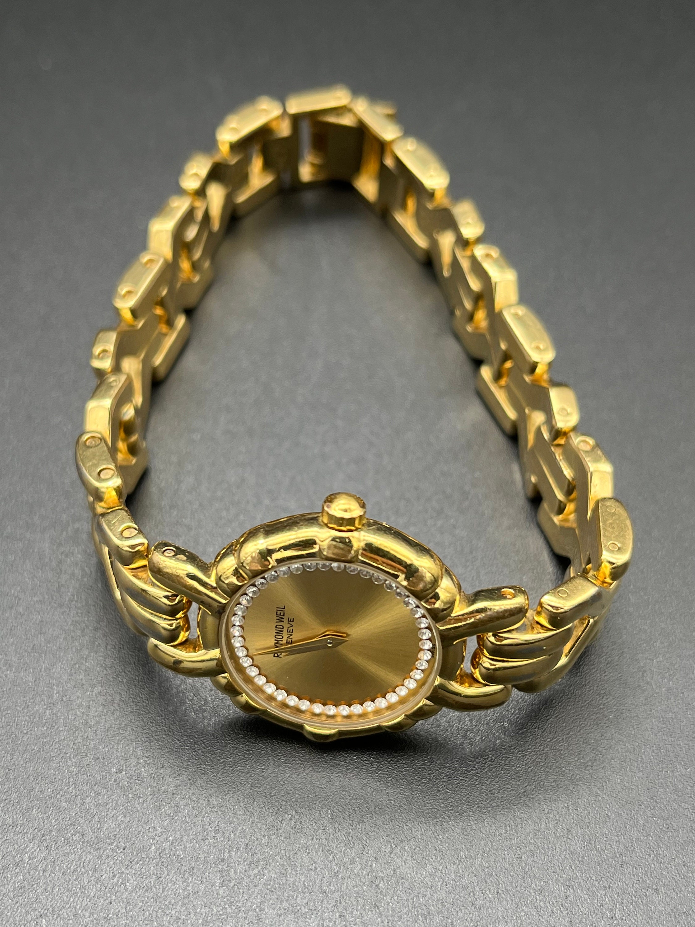 Vintage Raymond Weil Geneve Ladies Watch Model 3747 18k Gold - Etsy