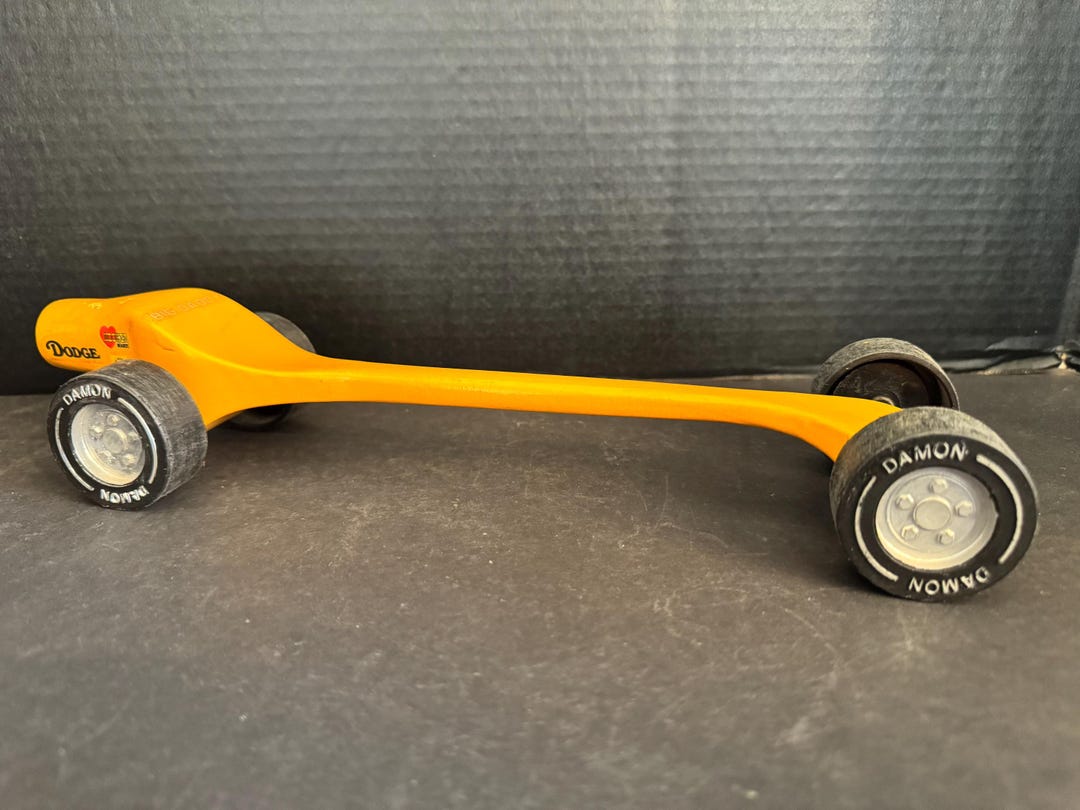 Vintage Wooden Top Fuel Dragster CO2 Car "big Daddy" Don Garlits - Etsy