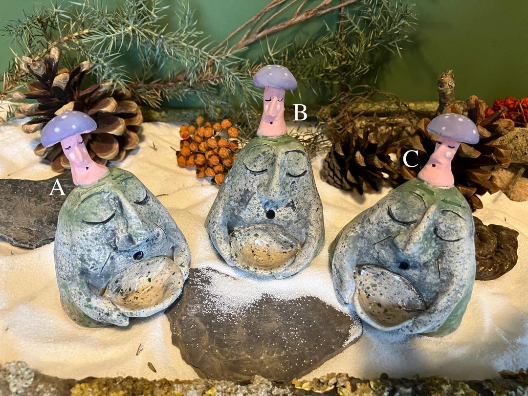 Offering Guardian, Daleware Pottery Offering/ring Dish, Unique ...