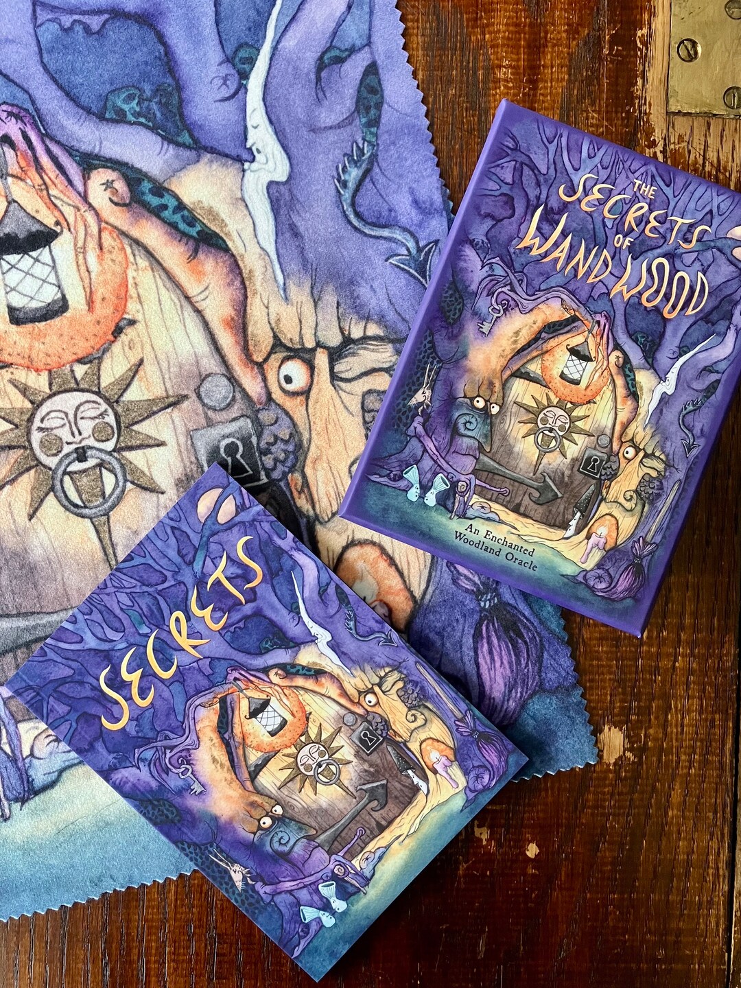 Oracle Card Deck, Secrets of Wand Wood, ‘complete’ Set, Notebook ...