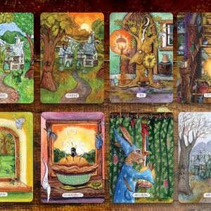 The Majick Cottage Oracle Cards Deck: Cosy Cottagecore Lovers - Etsy