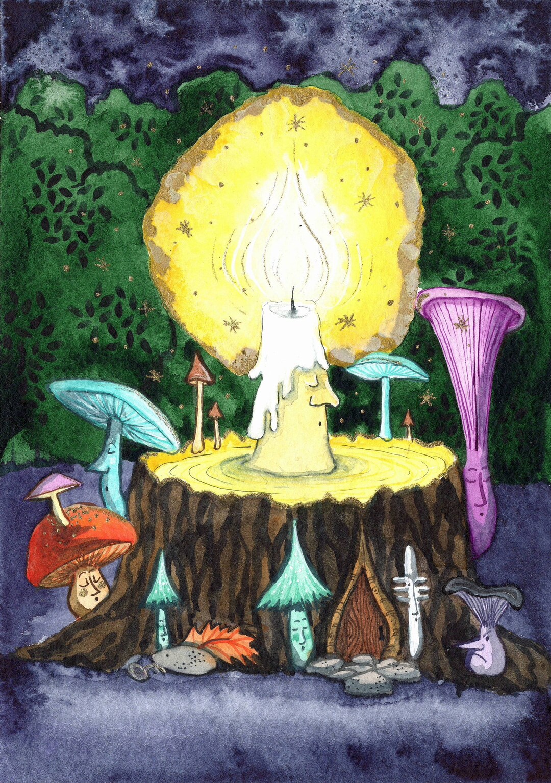 Be Surprised, A3/4/5 Signed Art Print Magical Woodland, Matlock the ...
