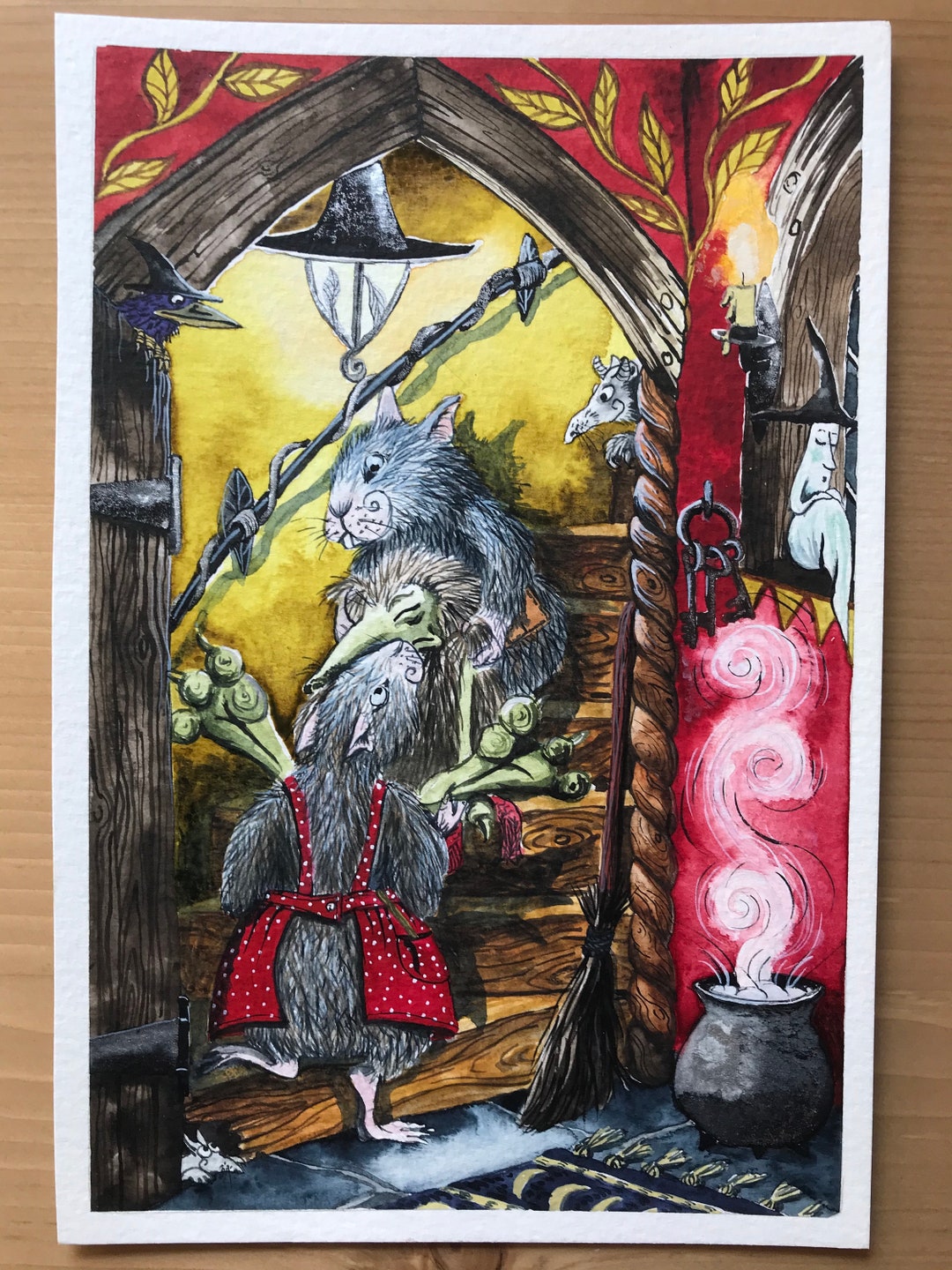 Original Matlock the Hare Illustration by Jacqui Lovesey From 'the ...