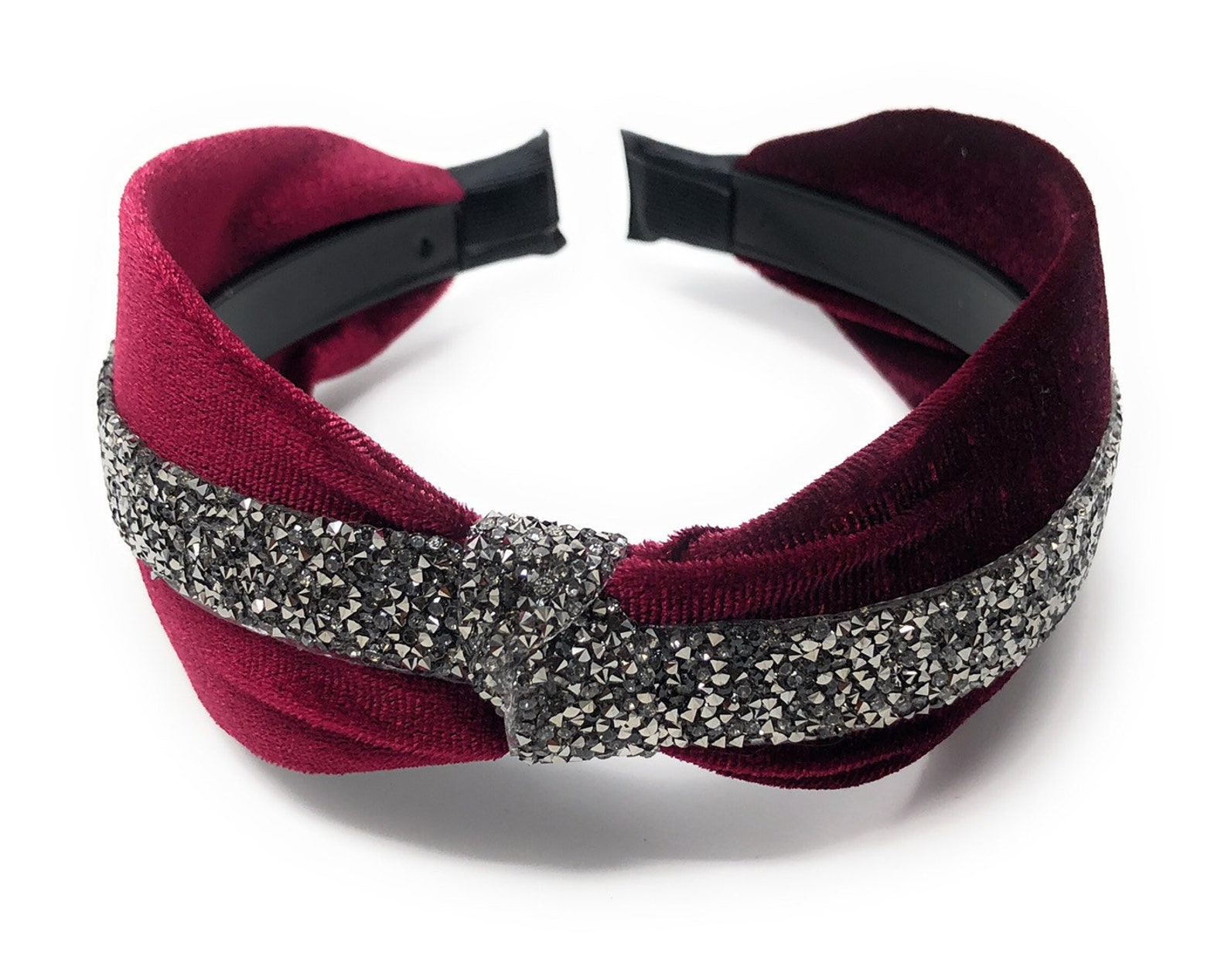 Wide Headband for Girls, Bohemian Turban Headbands, Retro Velvet ...