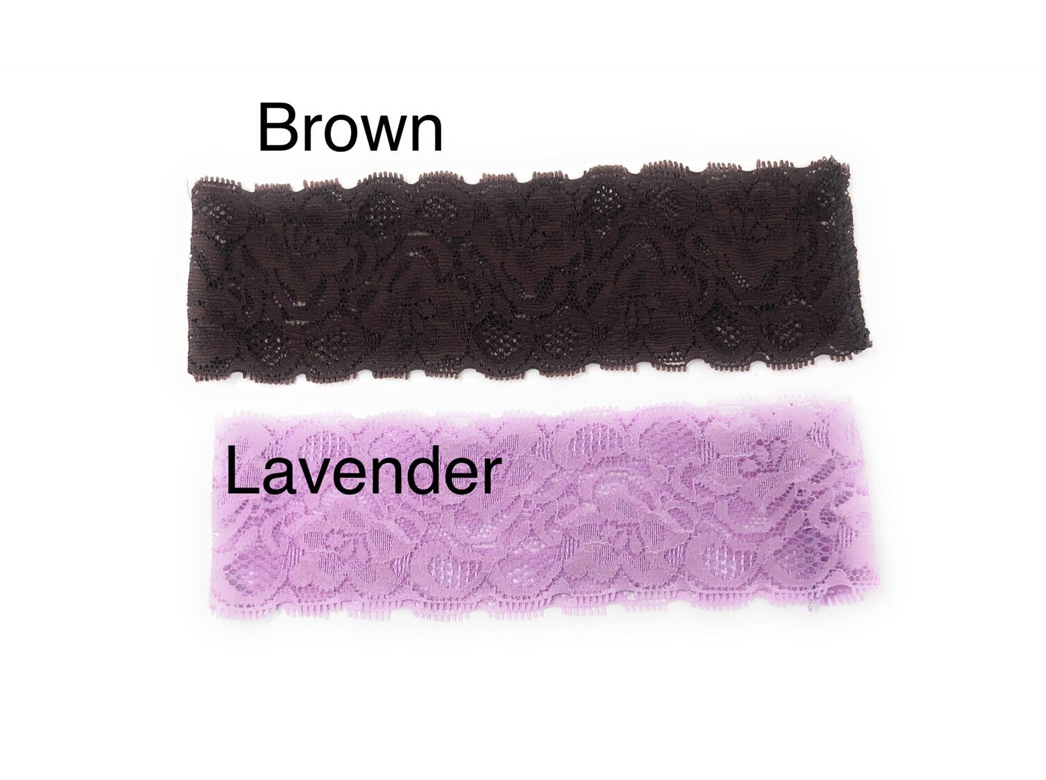 Lace Elastic Headbands 2 Wholesale Headbands Stretch - Etsy