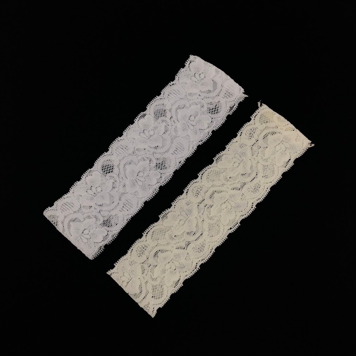 Lace Elastic Headbands 2 Wholesale Headbands Stretch | Etsy