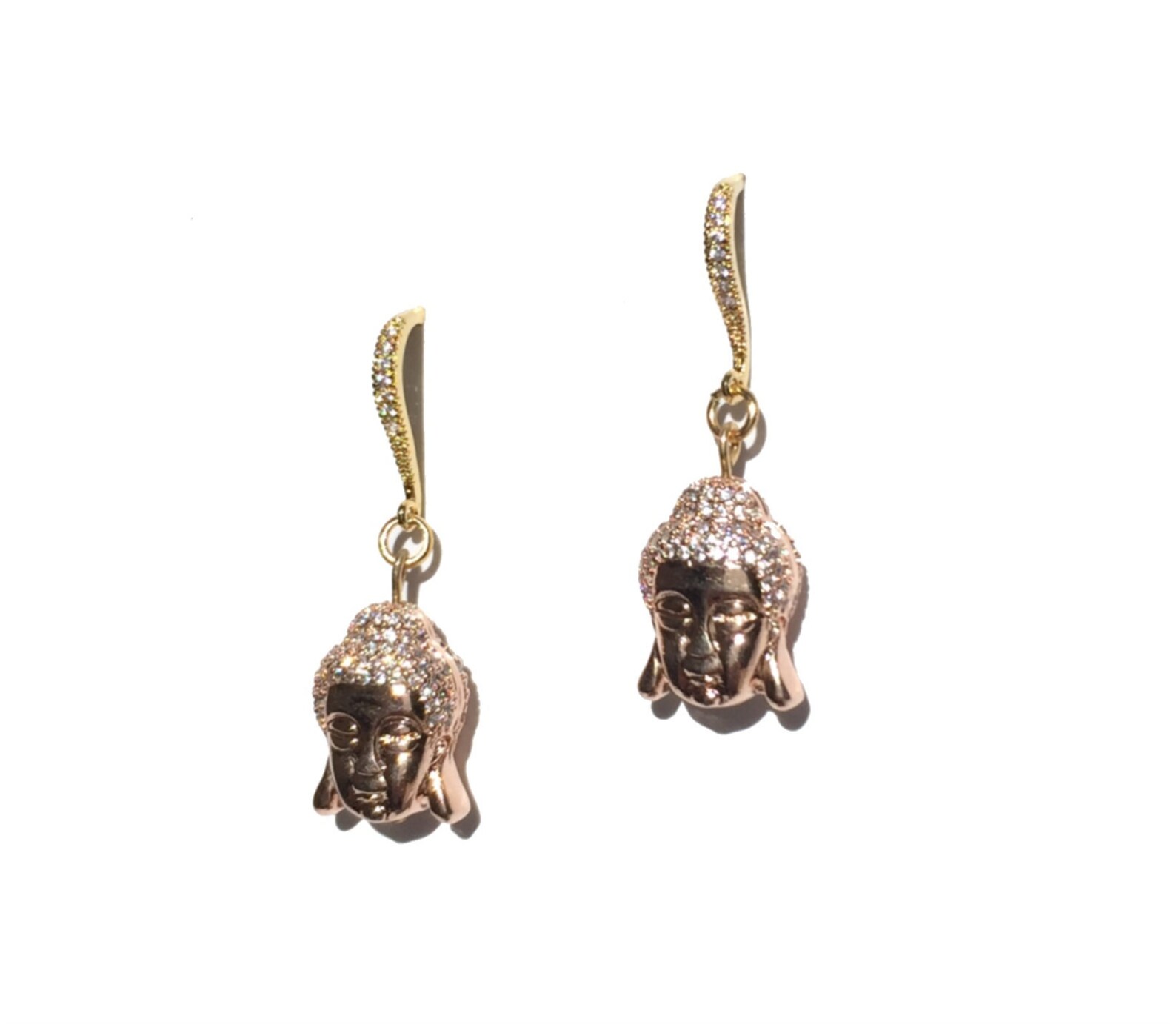 Buddha Earrings, Religious Jewelry, Spiritual Jewelry, Buddhist Jewelry ...