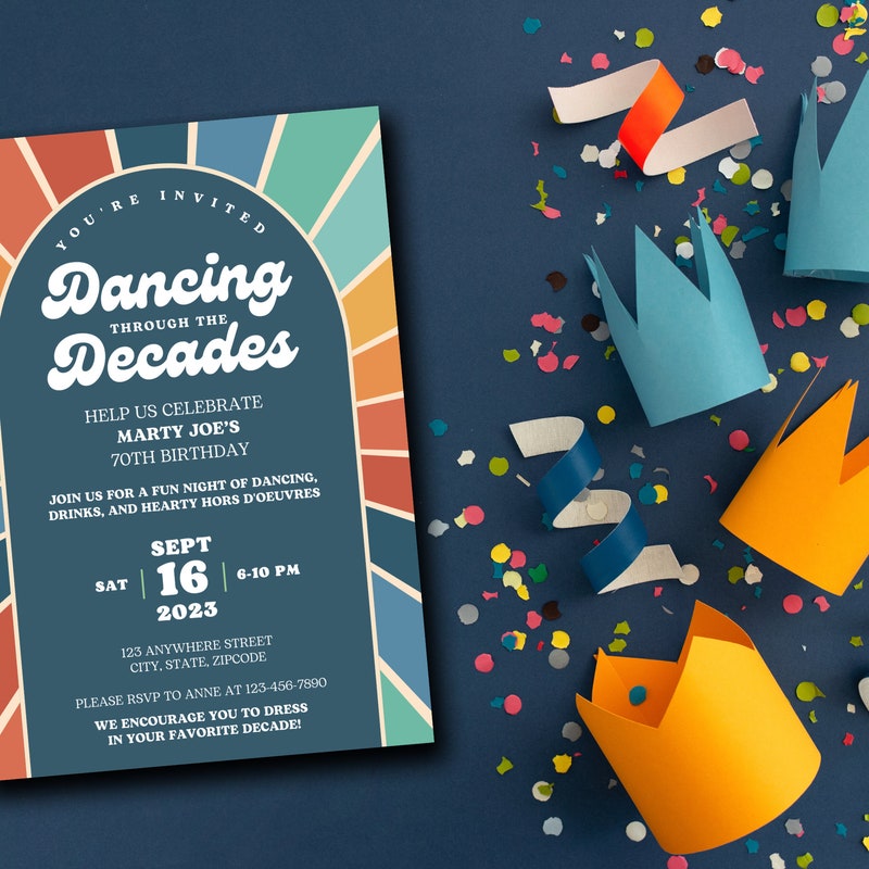 Decades Party - Etsy