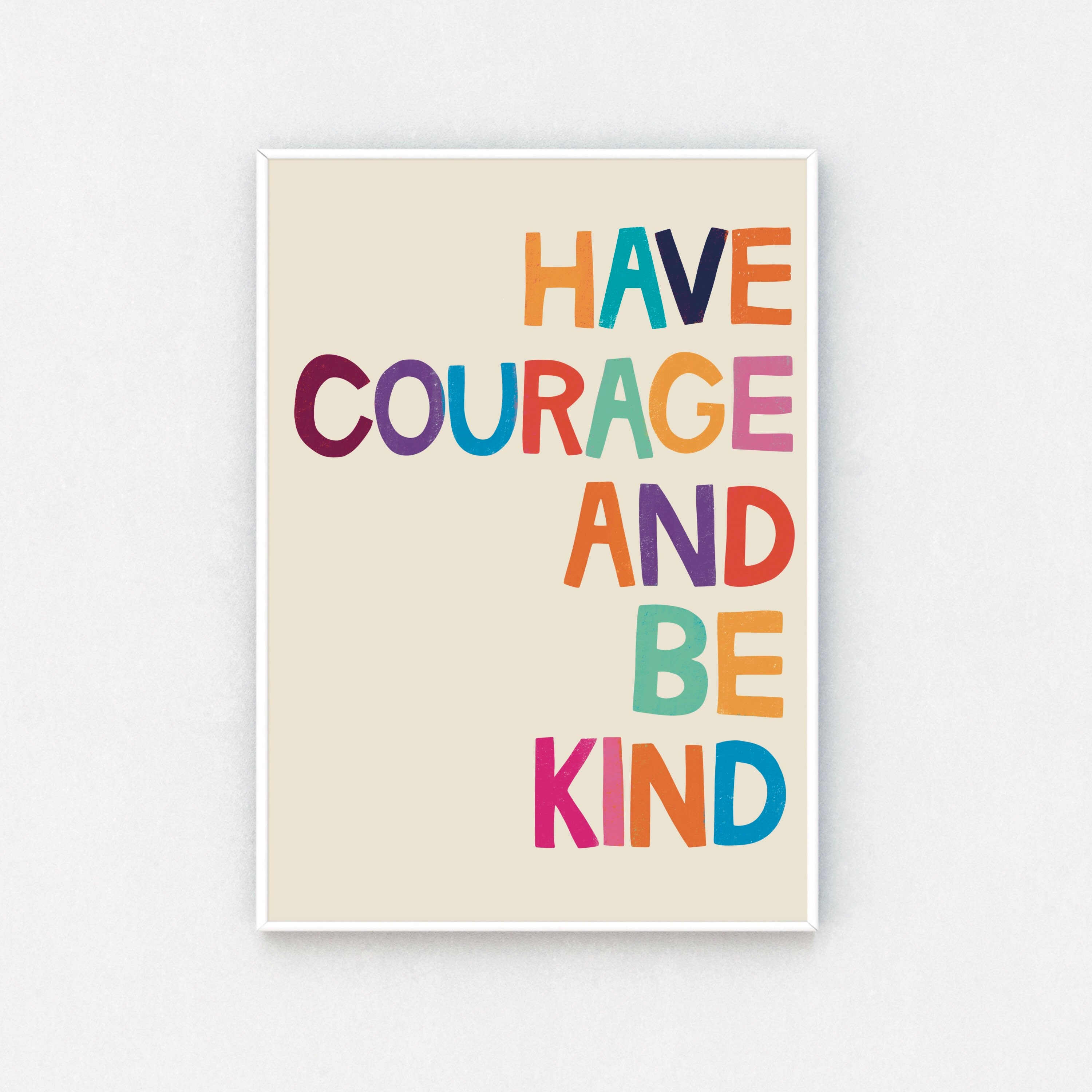 Courage Poster