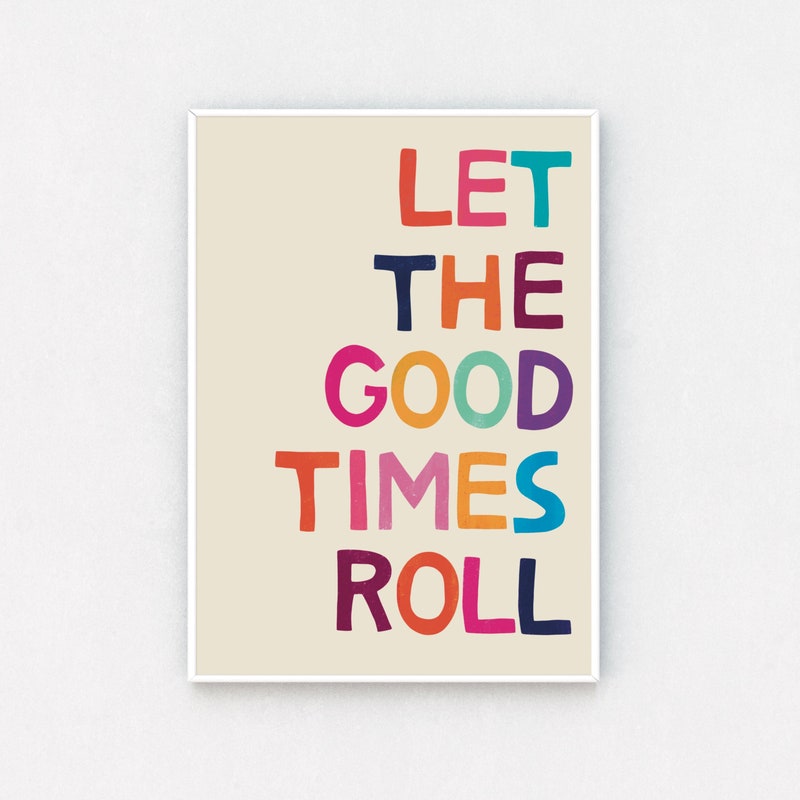 Good Times Sign - Etsy