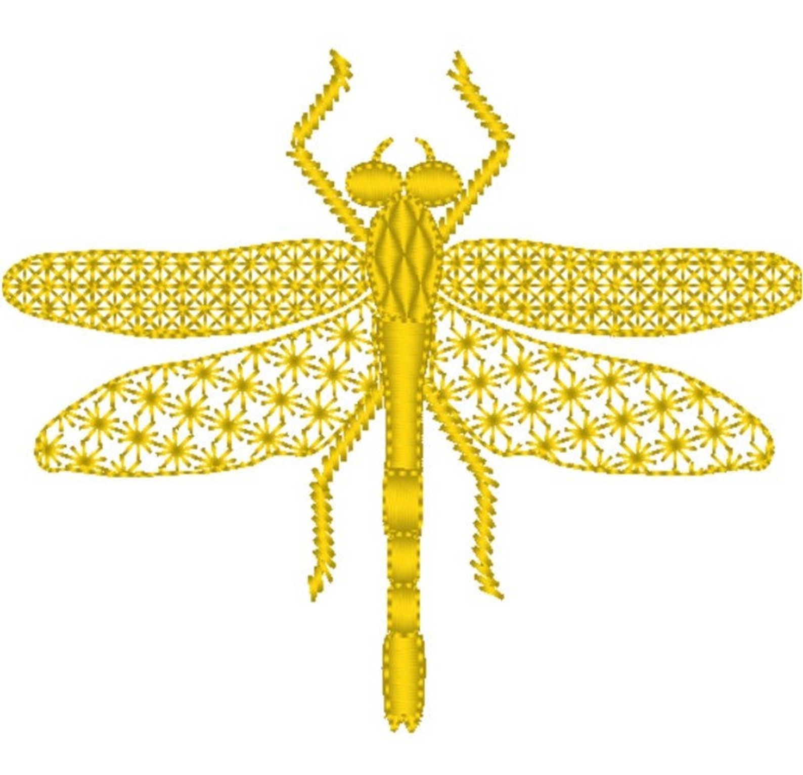 Machine Embroidery Design Dragonfly 3 Sizes 4 X 4 Hoop Instant - Etsy UK