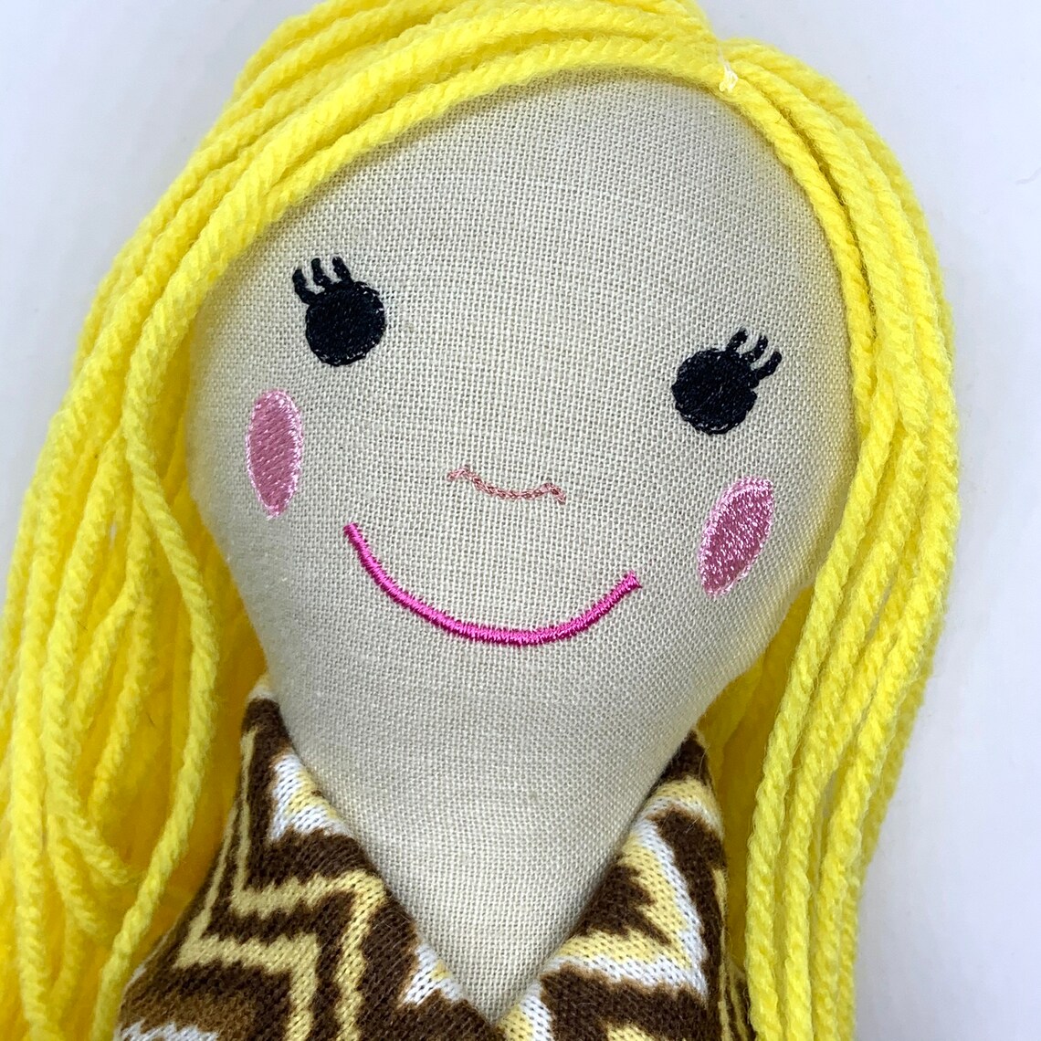 Doll Face Embroidery File 3 Sizes INSTANT DOWNLOAD 4 X 4 EMBROIDERY - Etsy