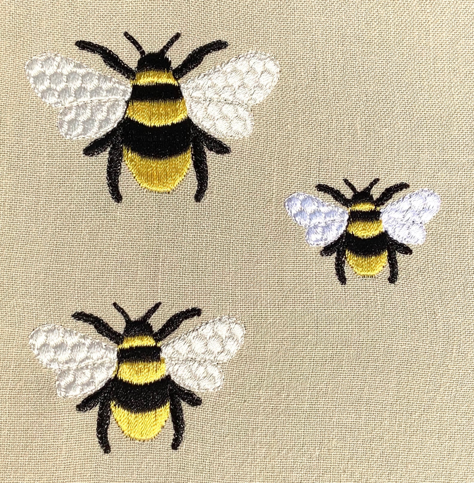 MINI Embroidery STRIPY BEE 3 Sizes 4x 4 Hoop Instant Download - Etsy