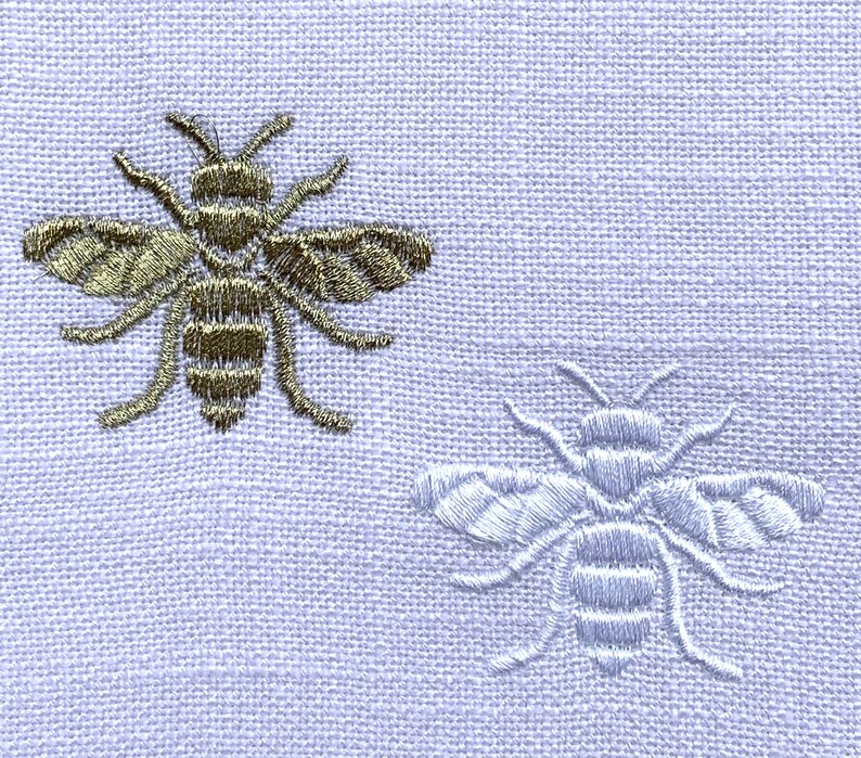 Small Bee Machine Embroidery File INSTANT DOWNLOAD 4 X 4 Hoop - Etsy
