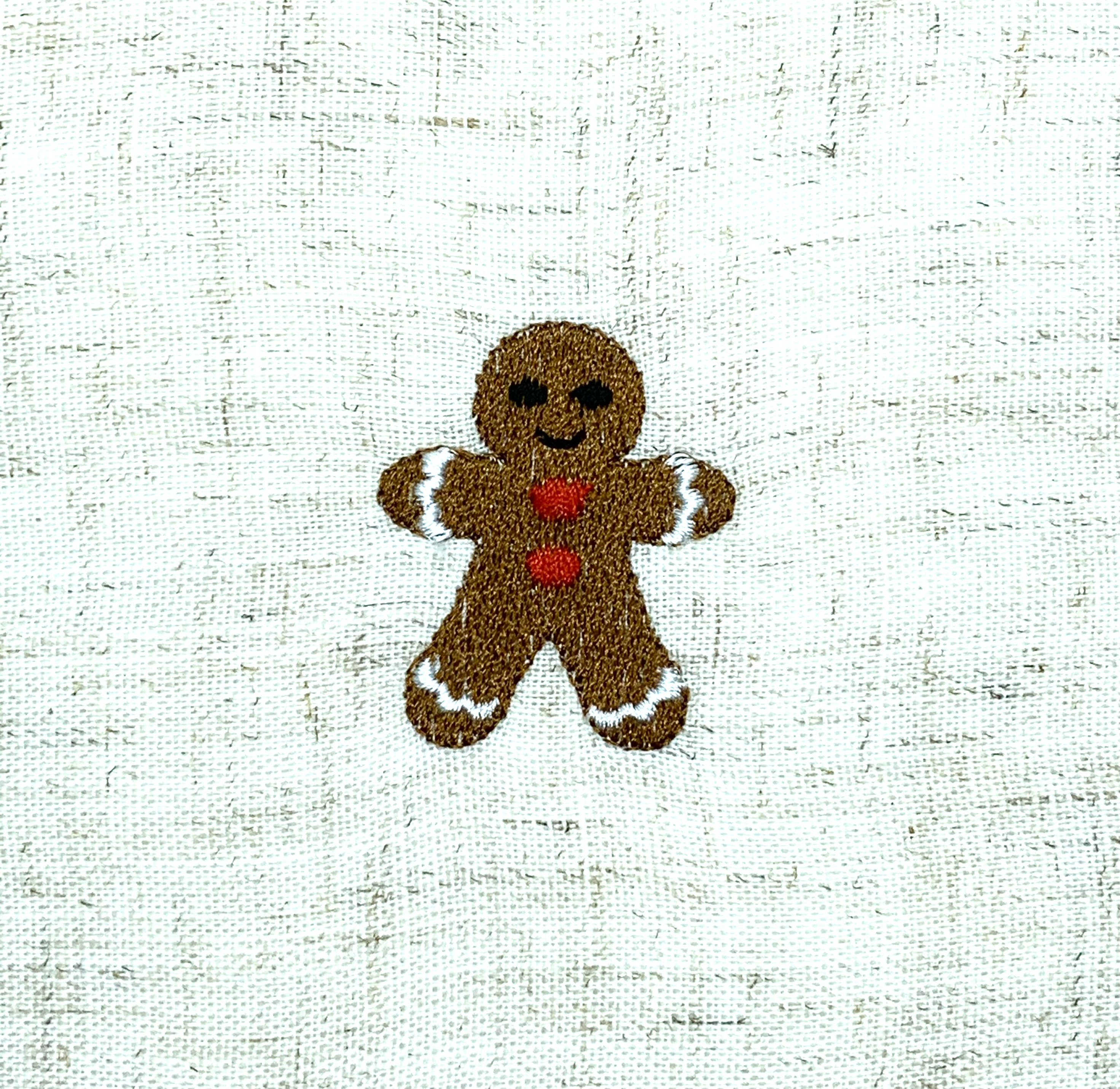Mini Gingerbread Man Machine Embroidery Design 4 X 4 Hoop 3 - Etsy