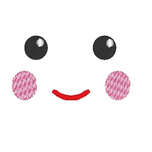 Simple Doll Face Embroidery, 4 Sizes 4 X 4 Instant Download - Etsy