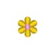 Machine Embroidery Design Mini Flower Miniature Six-petal Flowers ...