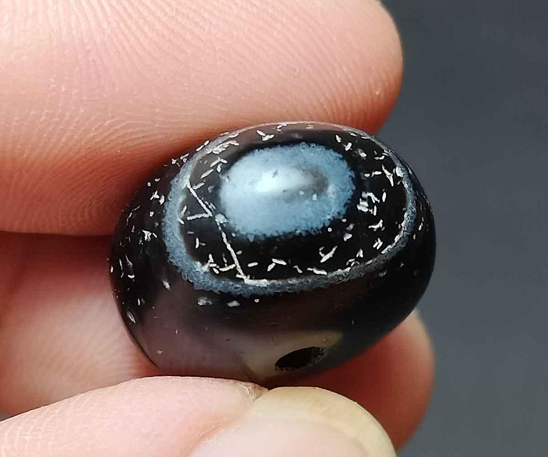 Collectible, Small Bead, Sulemani, Suleimani, Agate Bead, Eye Bead ...