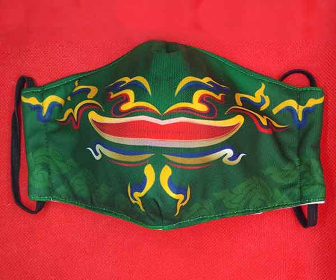 Thai Mask 4 Patterns Rahu Hanuman Nang Sita Rama 3 | Etsy
