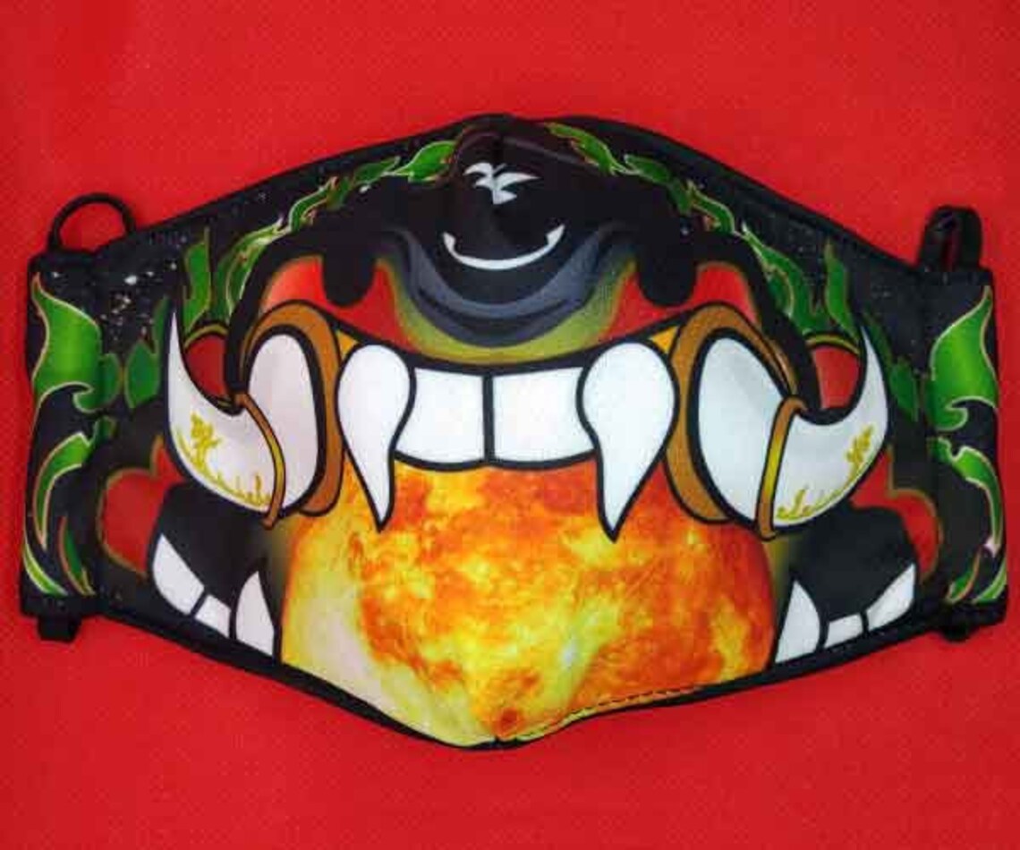 Thai Mask 4 Patterns Rahu Hanuman Nang Sita Rama 3 | Etsy