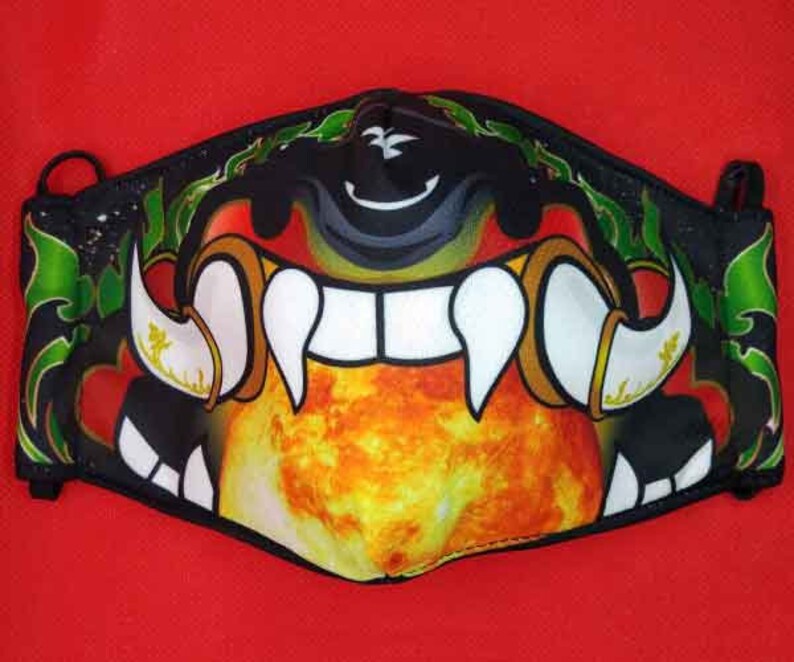 Thai Mask 4 Patterns Rahu Hanuman Nang Sita Rama 3 | Etsy