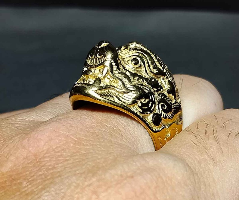 Thai Amulet Ring, Hanuman Monkey Face, Men's Ring - Etsy