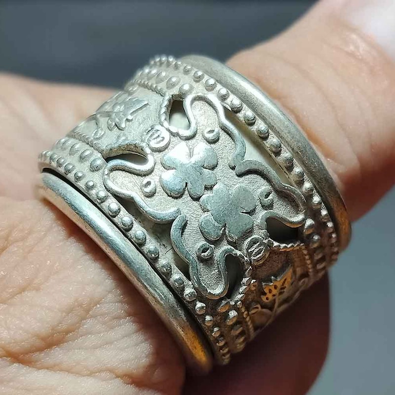 Tibetan Rings - Etsy