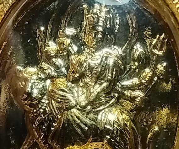 Hindu Pendant, Lord Shiva, Uma Devi, Maha Deva, God H… - Gem