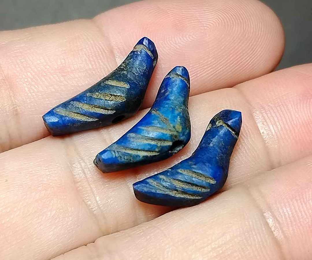 Vintage Carved Lapis Lazuli Bird Bead, Ancient Amulet - Etsy