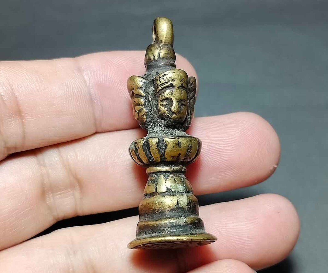 Collectible, Himalayan, Tibetan Seal, Unique Rare, Old Brass, Stamp ...