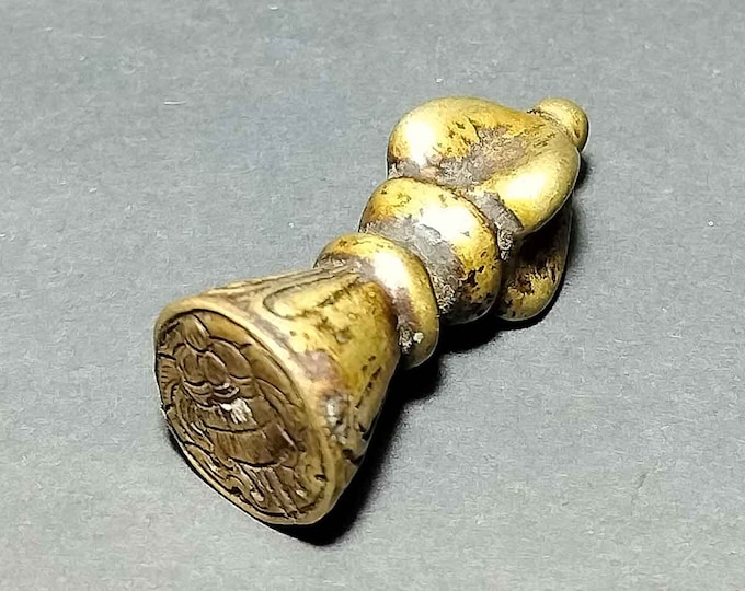 Collectible, Himalayan, Tibetan Seal, Unique Rare, Old Brass, Stamp ...
