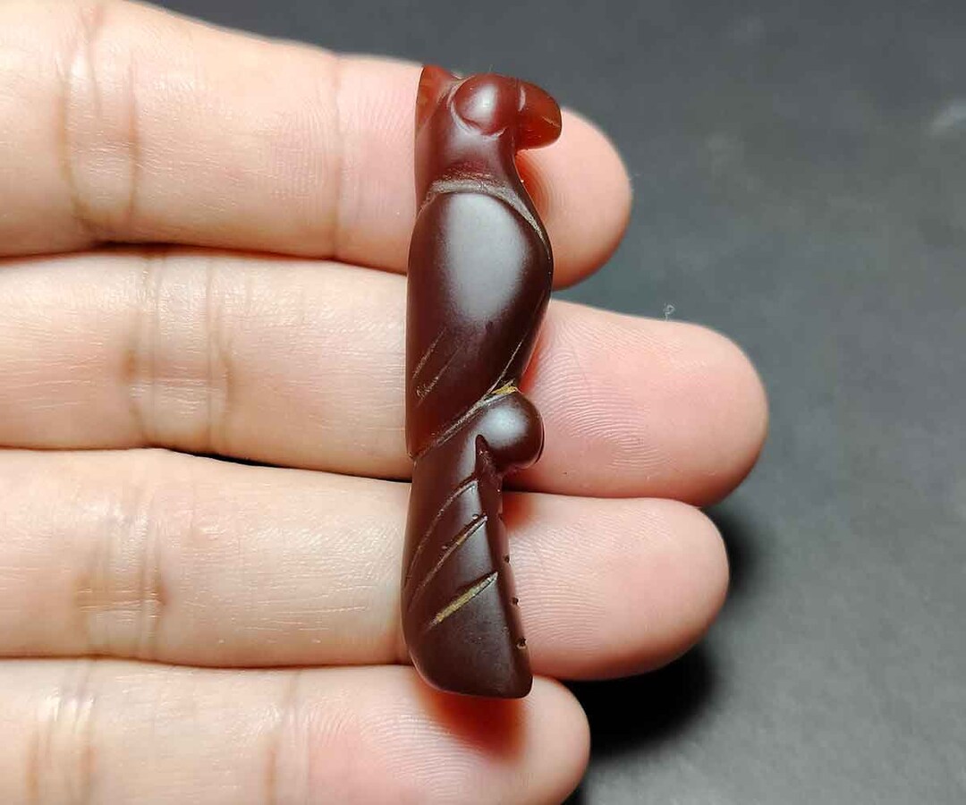 Collectible Beautiful Bead Old Bead Asian Bead Agate Red - Etsy