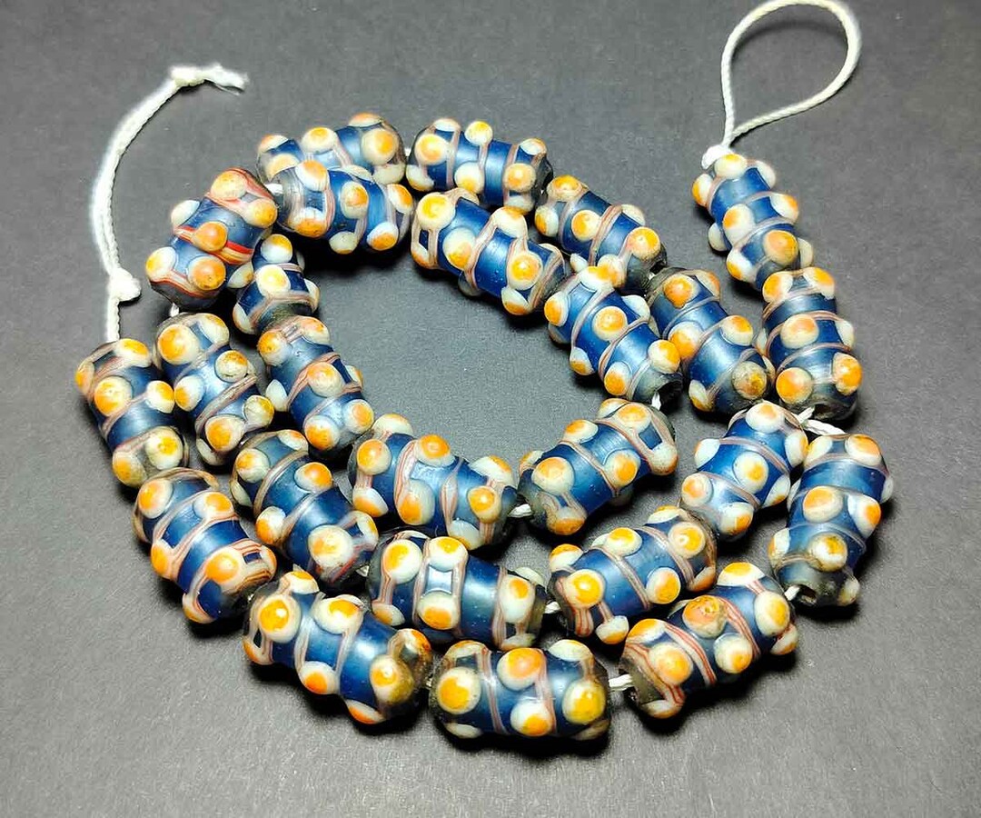 Asian Ethnic Glass Bead, Eye Glass Bead, Dragonfly Eye Bead, Chinese ...