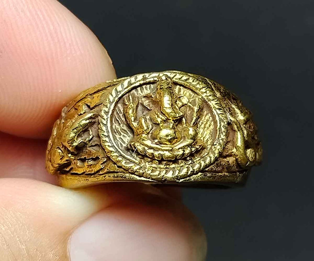 Buy Thai Amulet Ring, Pretty Ring, Art Thai, God Success, Hindu ...