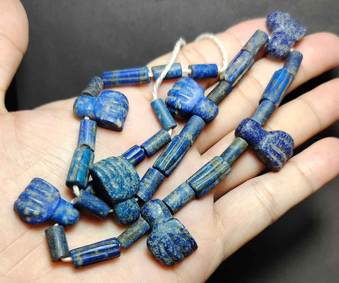 Collectible Old Beads, Beautiful Strand, Unique Rare, Lapis Lazuli ...