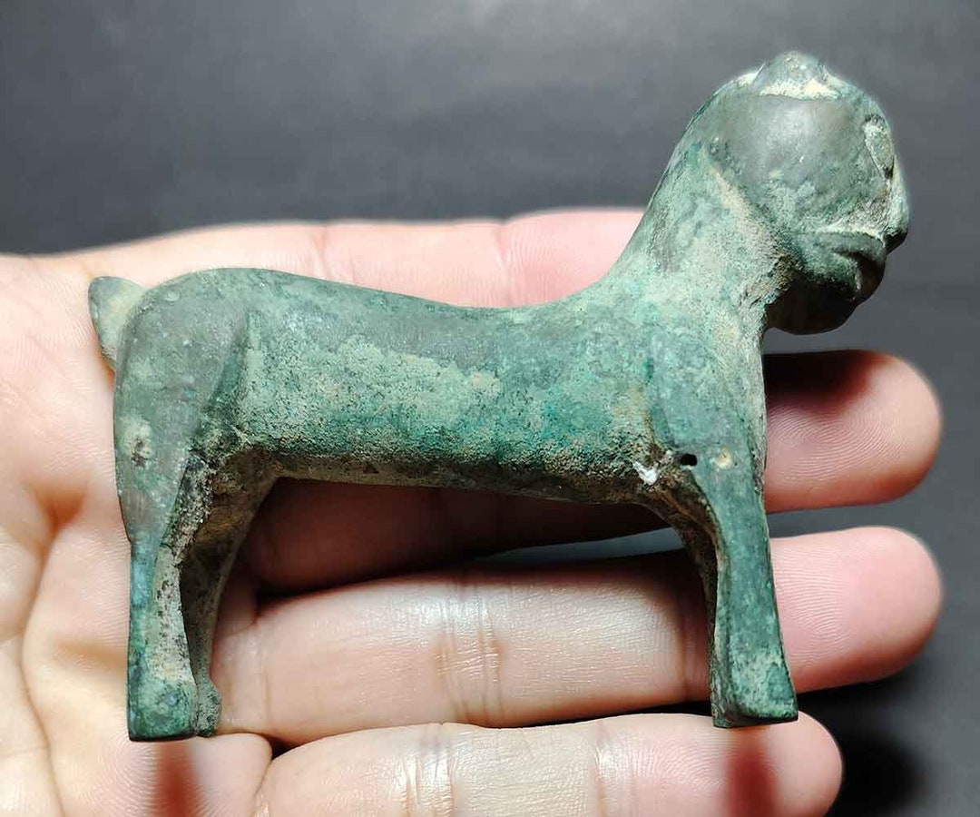 Collectible, Unique Rare, Roman Style, Carved Small, Old Iron, Sphinx ...