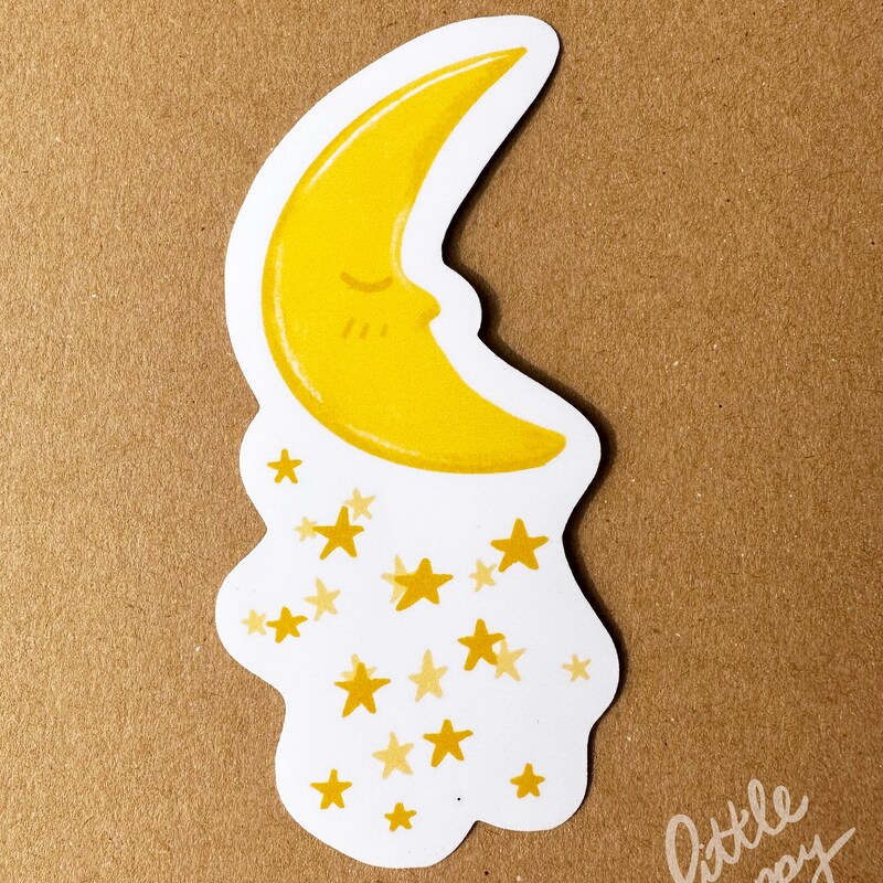 Sleepy Moon - Etsy