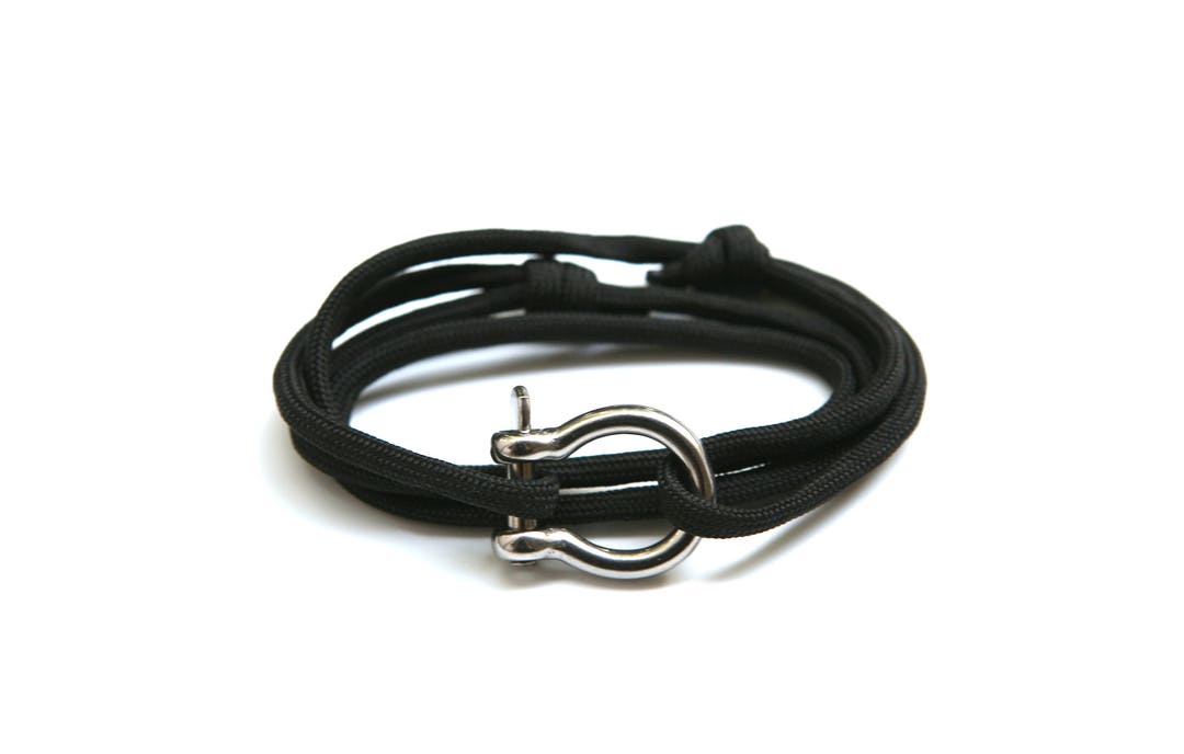 Manila Black Cord Bracelet - Etsy